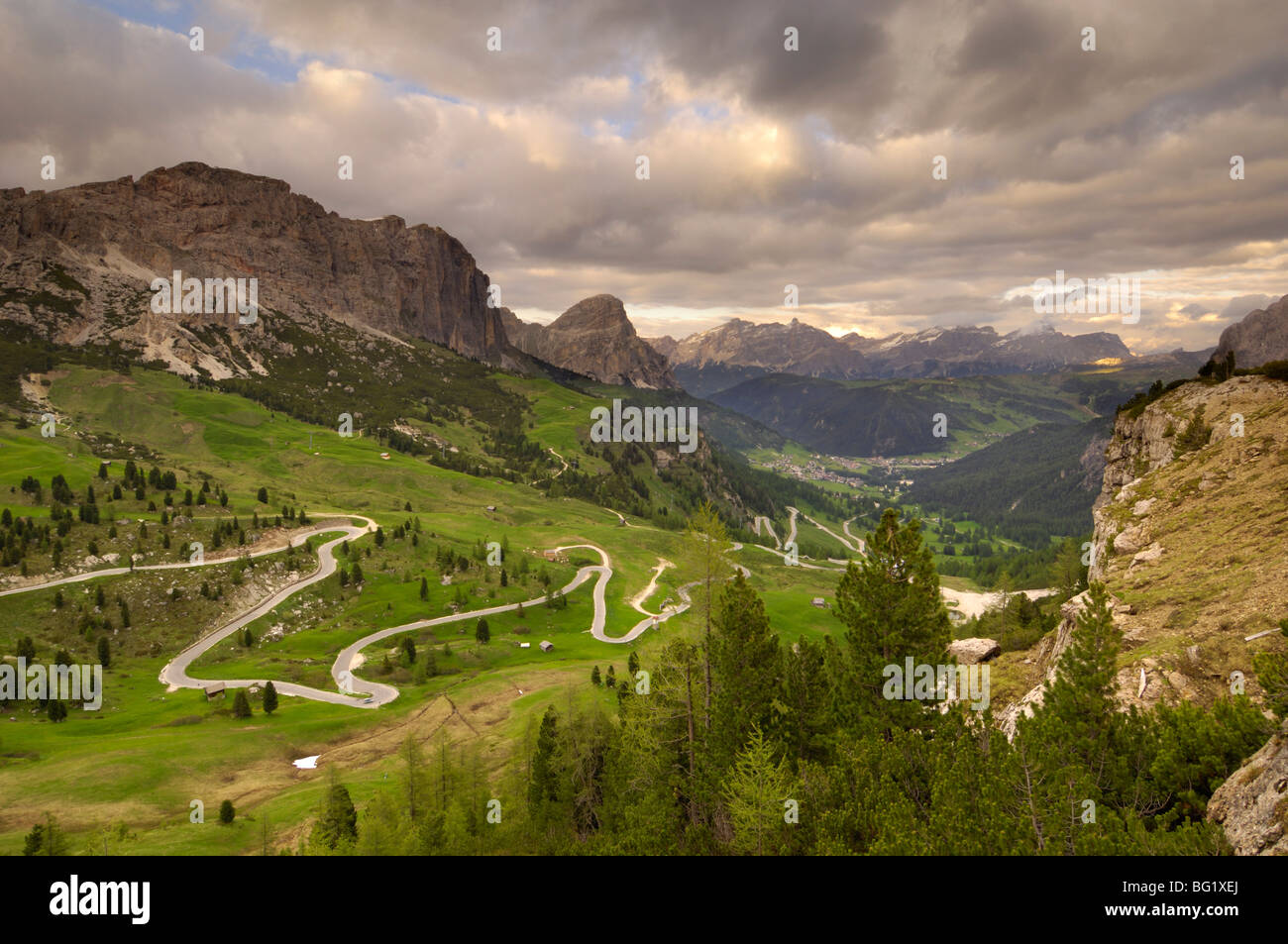Gardena Dolomiten Stockfotos und -bilder Kaufen - Alamy