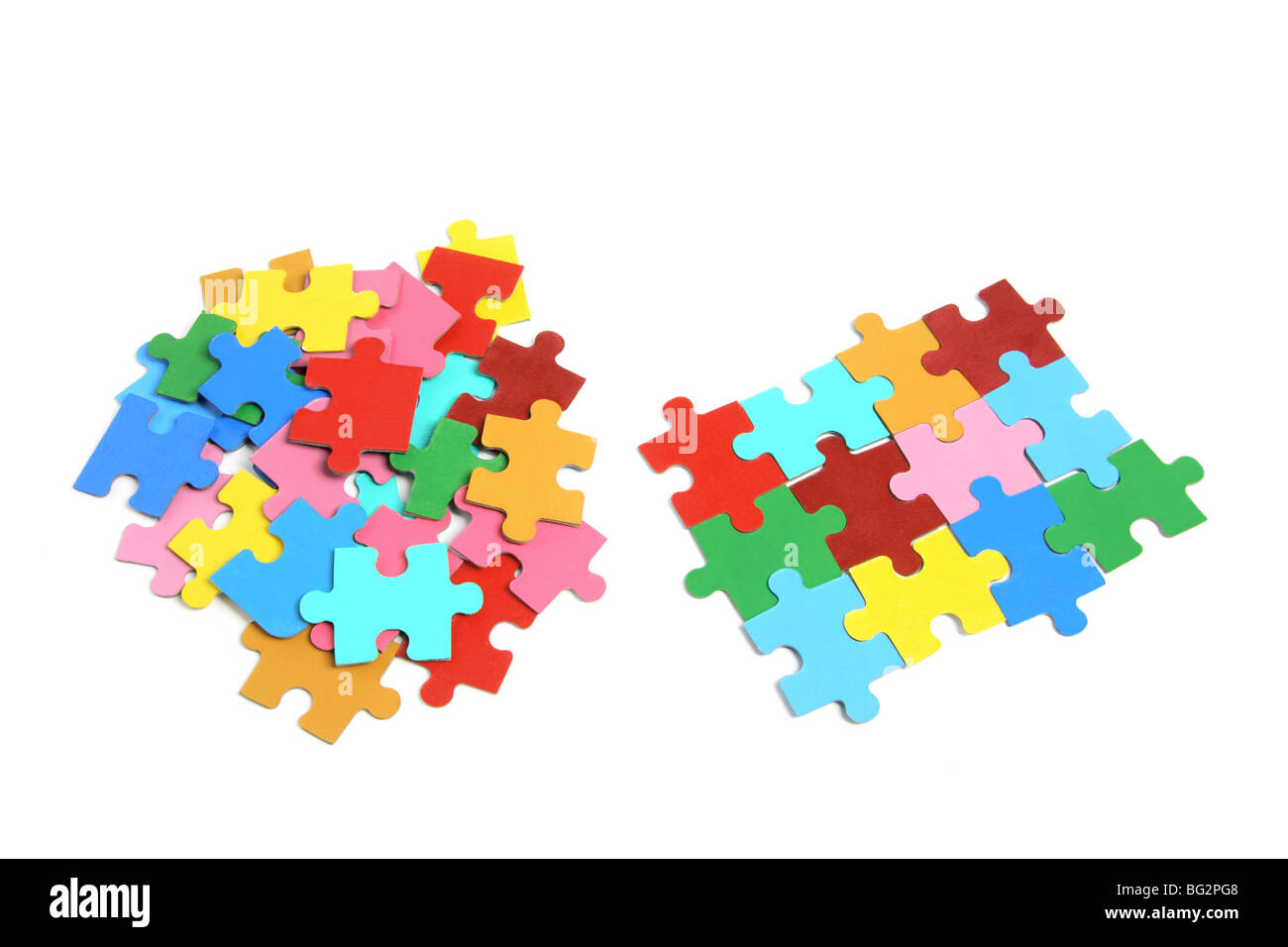 Jigsaw puzzle -Fotos und -Bildmaterial in hoher Auflösung – Alamy