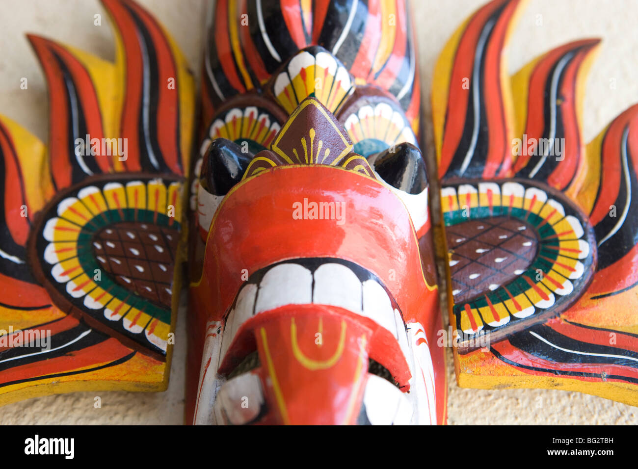 Colourful traditional mask sri lanka -Fotos und -Bildmaterial in hoher ...