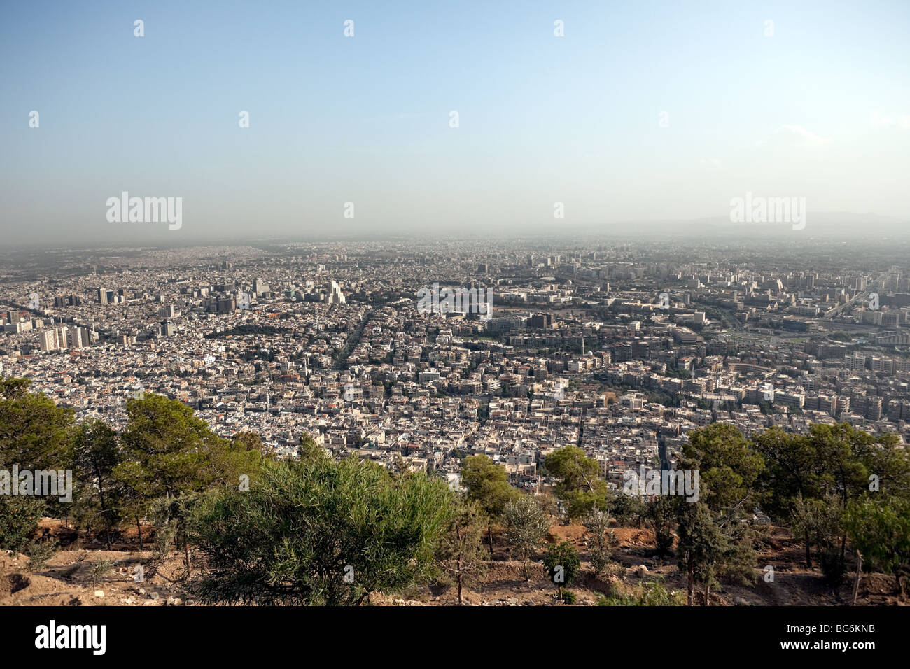 View Of Damascus Stockfotos und -bilder Kaufen - Alamy