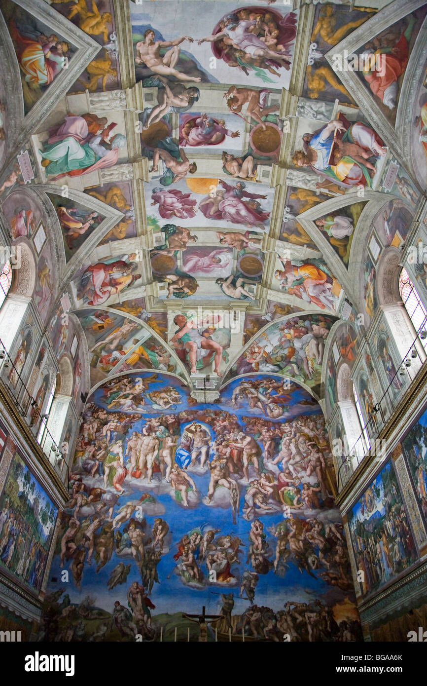 Michelangelos deckenfresko -Fotos und -Bildmaterial in hoher Auflösung – Alamy