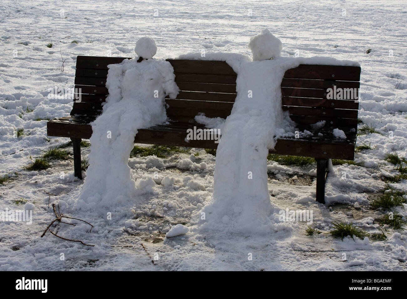 Kreative schneemänner -Fotos und -Bildmaterial in hoher Auflösung – Alamy