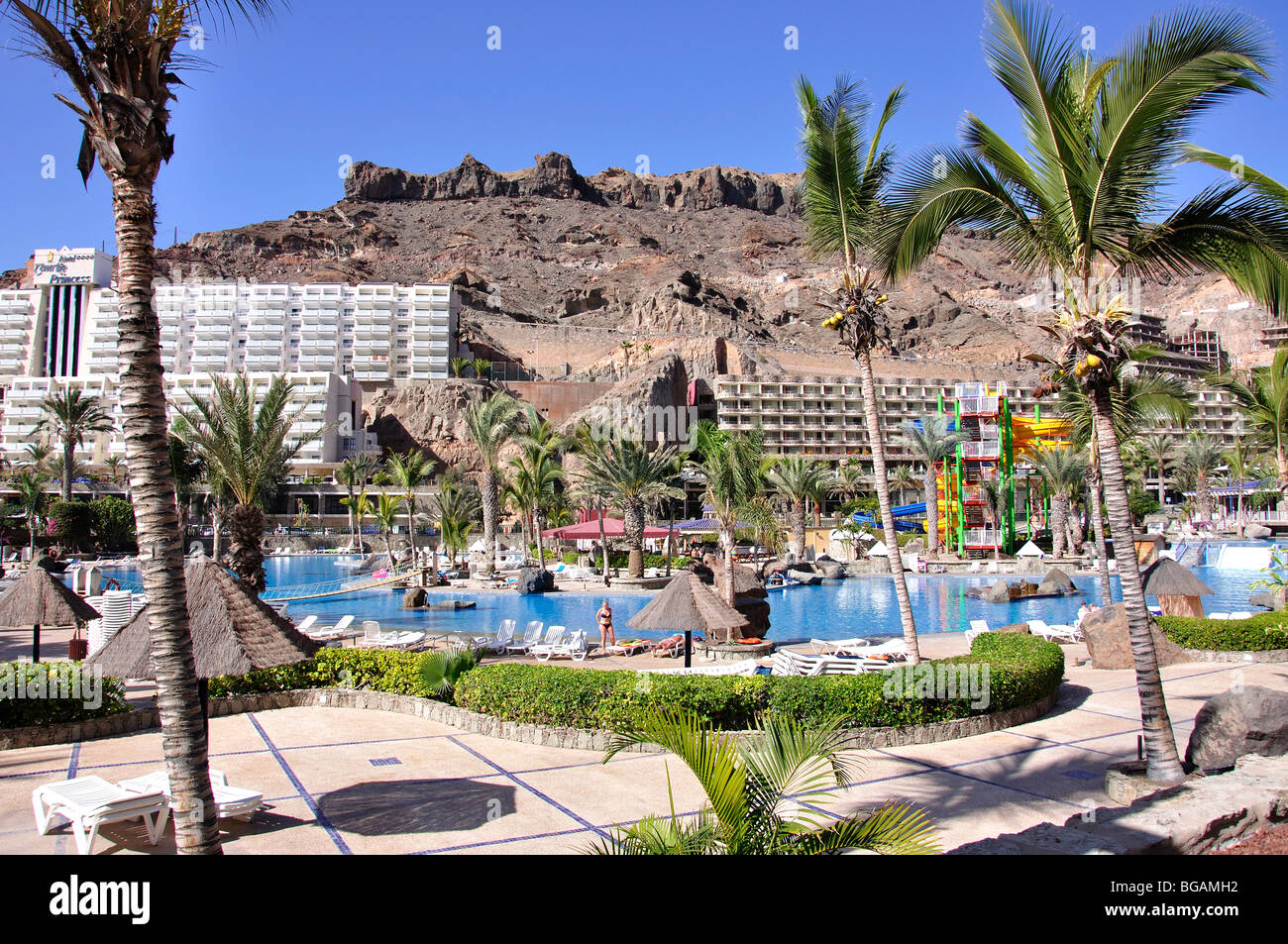 Lago Oasis Playa Taurito Mogan Gemeinde, Gran Canaria, Kanarische ...