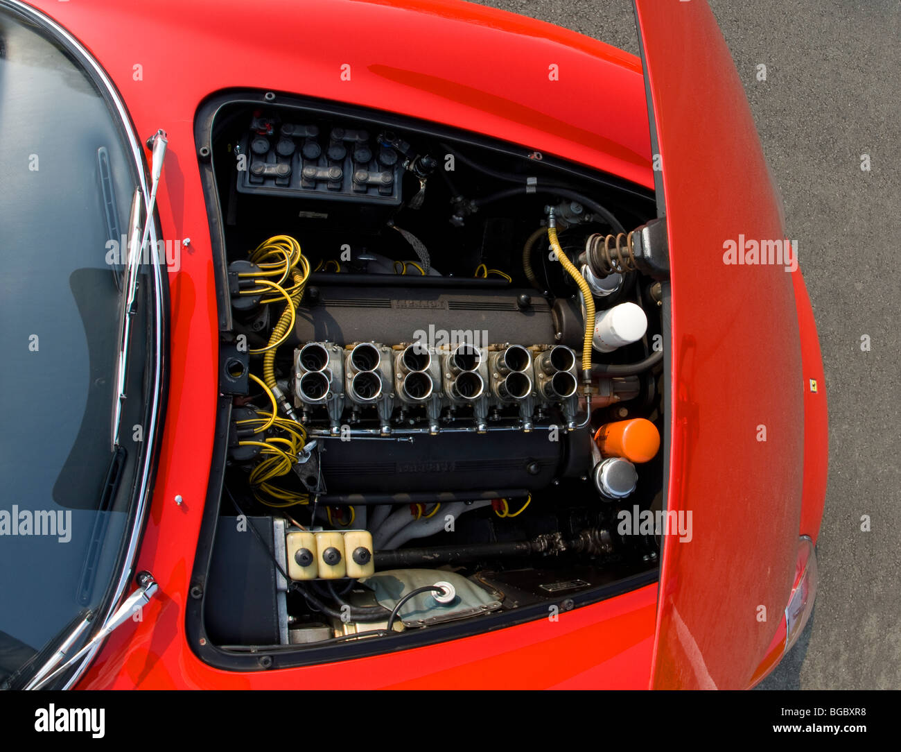 Ferrari Engine Bay Stockfotos und -bilder Kaufen - Alamy