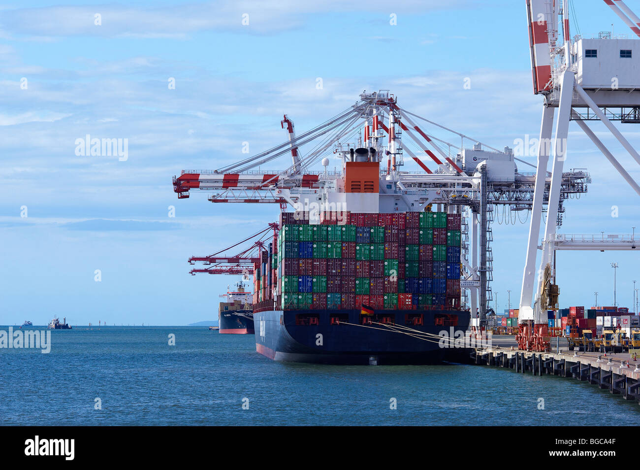 Containerterminal brisbane river australien -Fotos und -Bildmaterial in ...