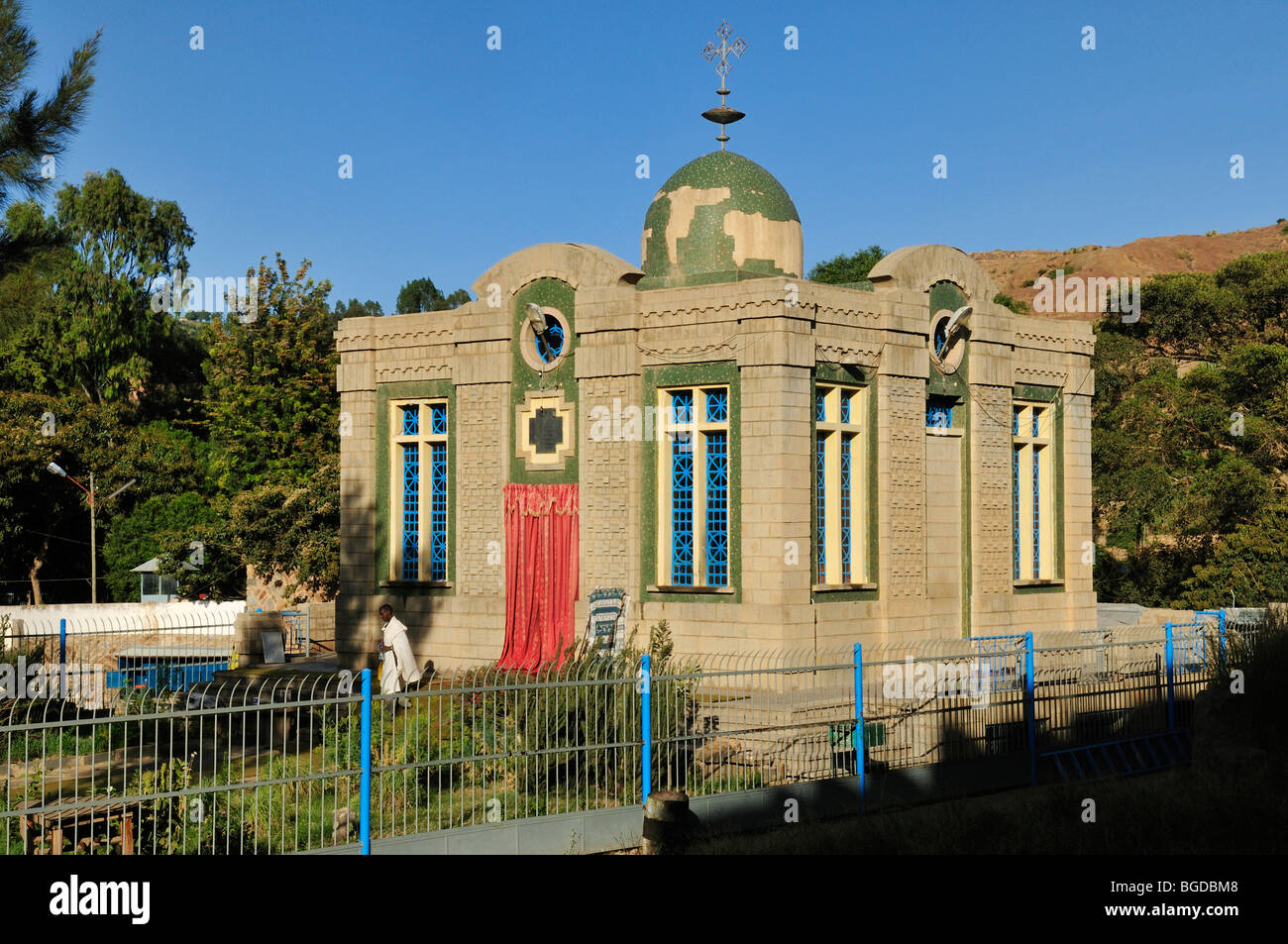 Bundeslade Kapelle der äthiopischen orthodoxen Kirche in Aksum, Axum ...