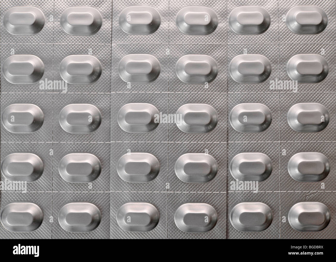 Pillen, Tabletten in einer Blisterverpackung Stockfotografie - Alamy