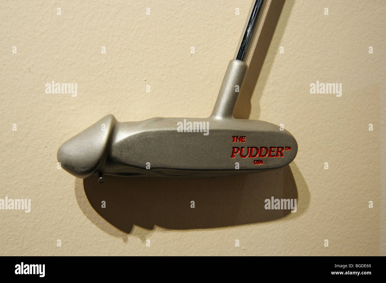 Pudder, Golf-Putter in den World Erotic Art Museum, Miami South Beach ...