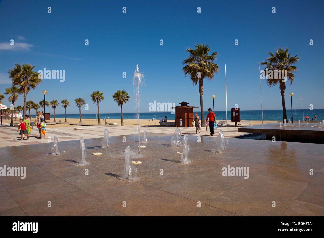 Paseo Marítimo De La Antilla de Lepe, Huelva, Andalucía, España ...