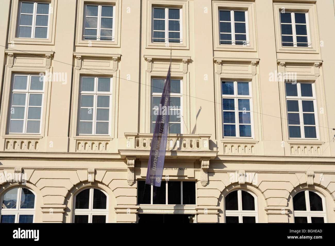 Musee Magritte Museum, Mont des Arts, Brüssel, Belgien Stockfotografie ...