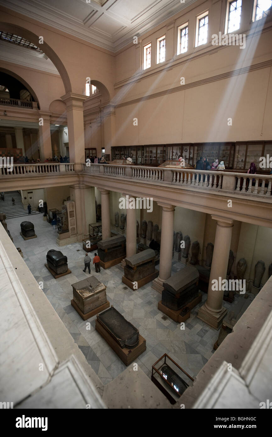 Ägyptische Museum in Kairo, Ägypten, Afrika Stockfotografie - Alamy
