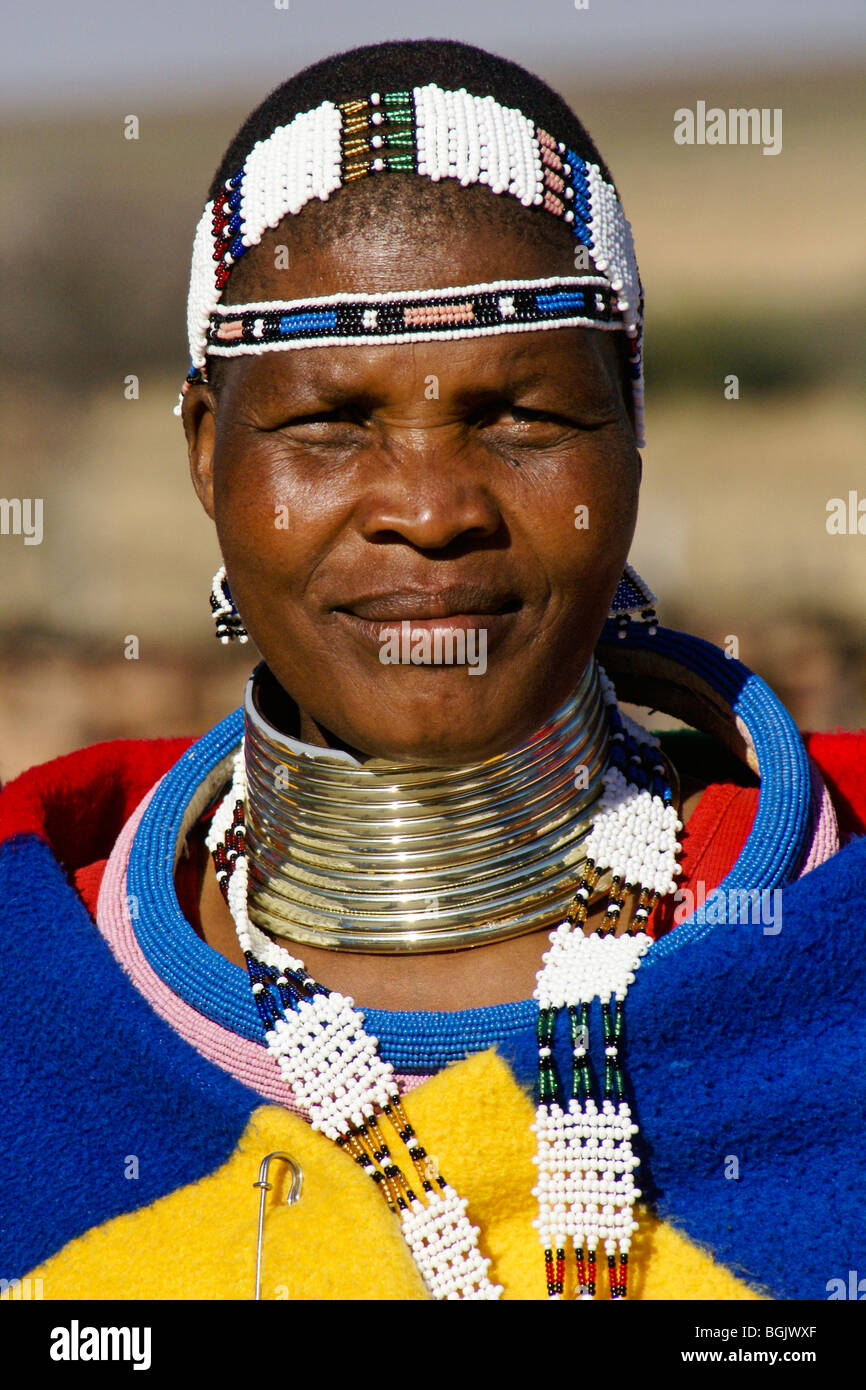 Ndebele Woman Botshabelo South Africa Stockfotos und -bilder Kaufen - Alamy