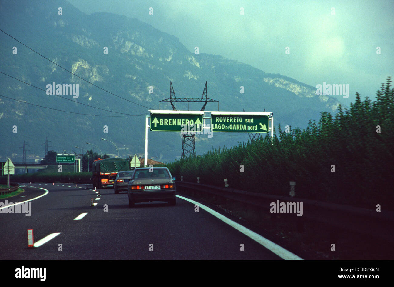 Autobahn A22 Autobahn A22 Stockfotografie - Alamy