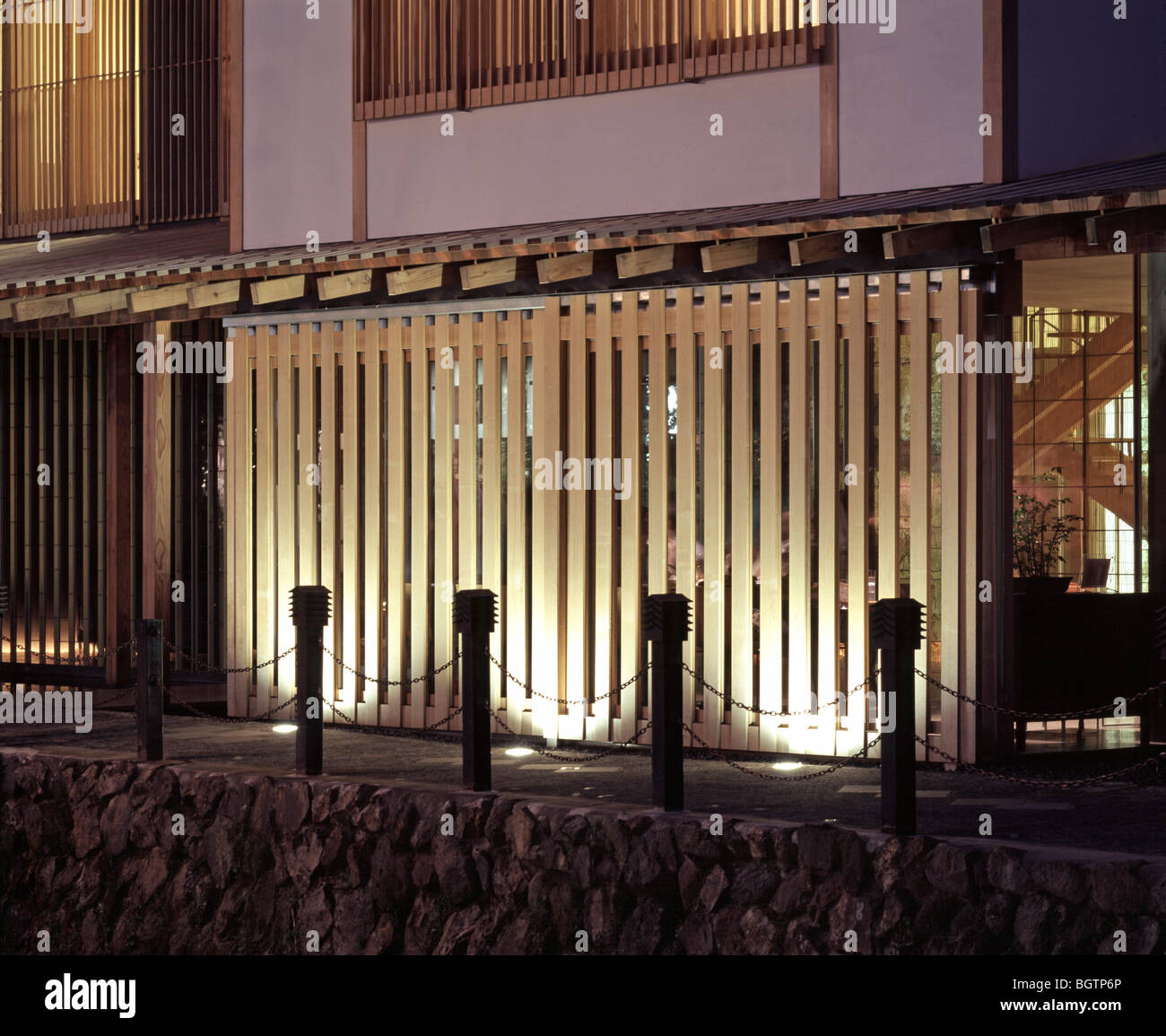 ONSEN FUJIYA ERNANNT, YAMAGATA, JAPAN, KENGO KUMA & ASSOCIATES ...