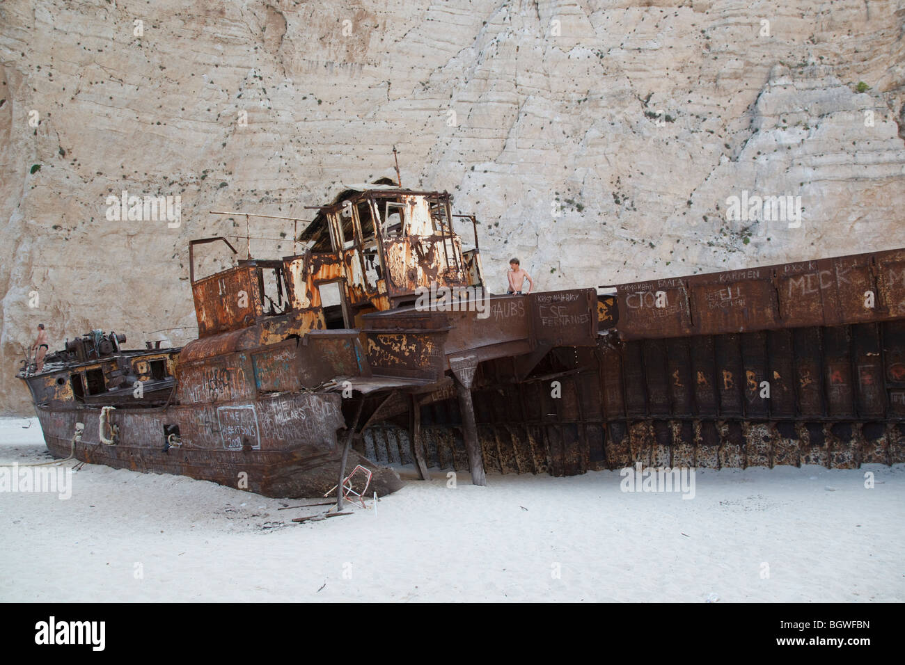 Schiff panagiotis auf schiff wrack strand -Fotos und -Bildmaterial in ...