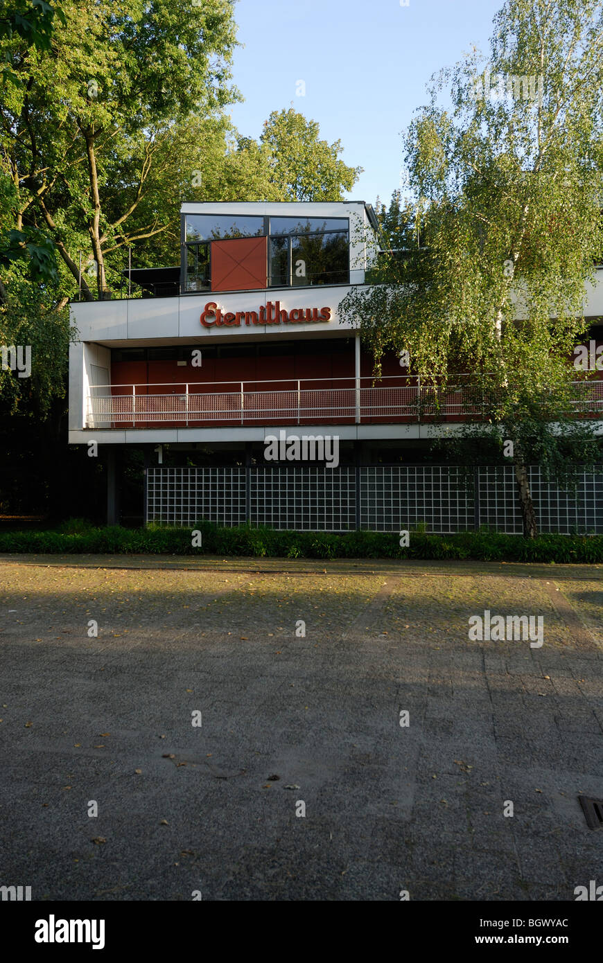 Berlin. Deutschland. Hansaviertel Interbau 1957. Eternithaus, entworfen ...