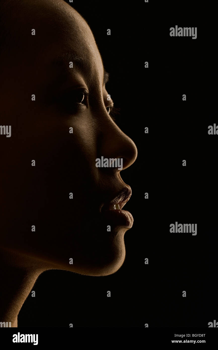 Gesicht Im Profil Stockfotos und -bilder Kaufen - Alamy