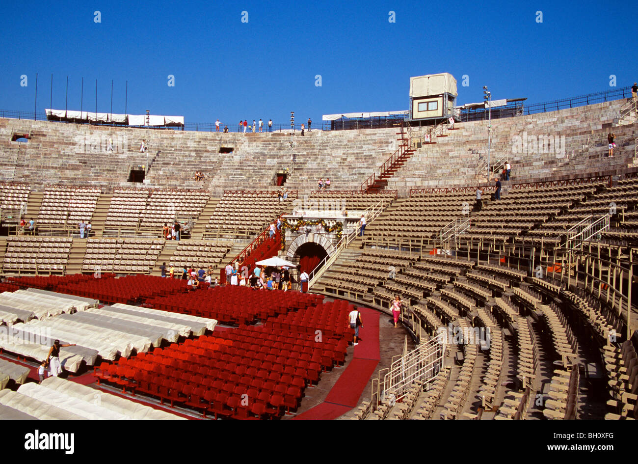 Die Arena von Verona - die berühmten römischen Amphitheater und der ...