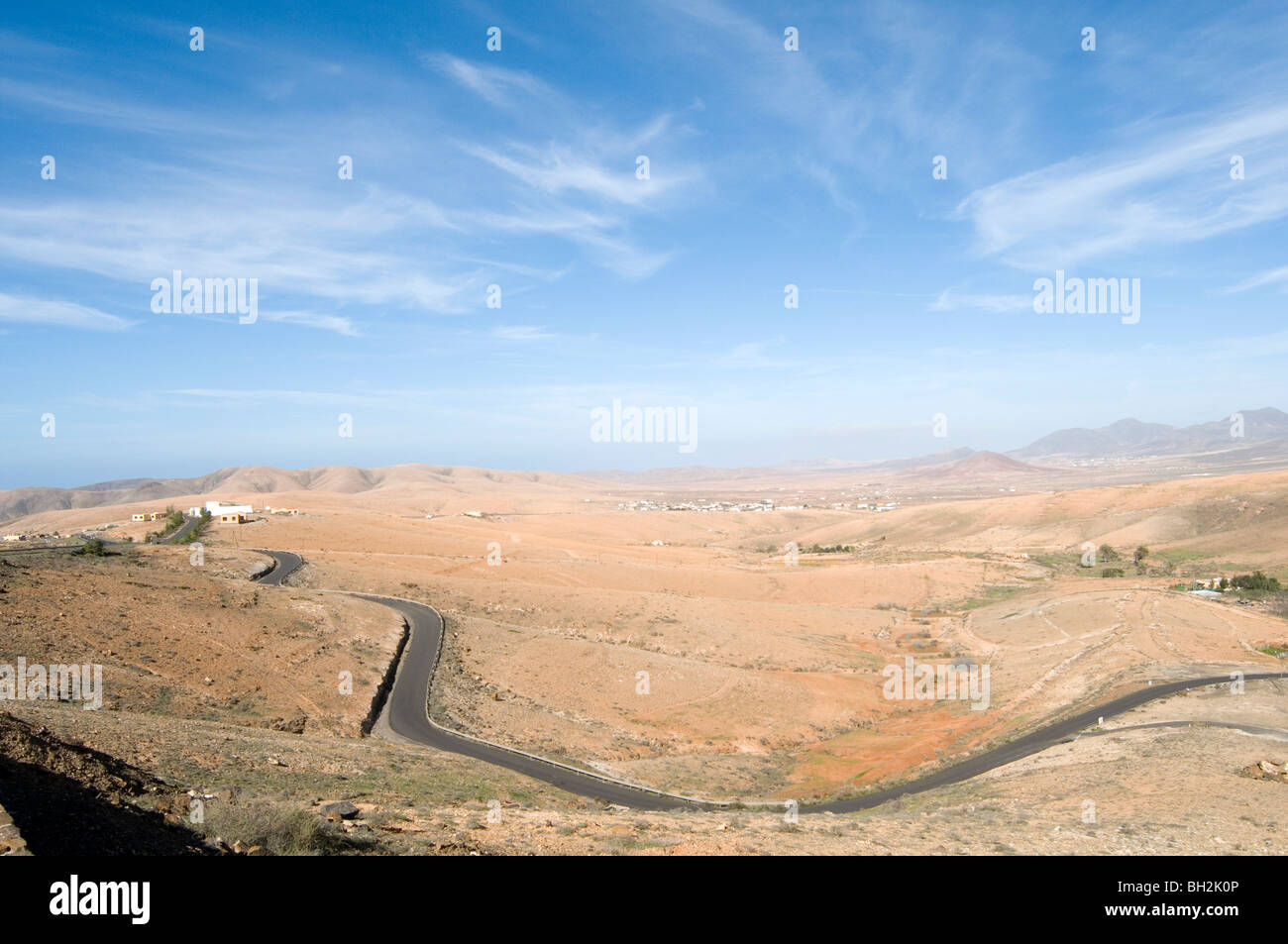 Fuerteventura Kanarische Inseln Innenansicht Landschaft Landschaften ...