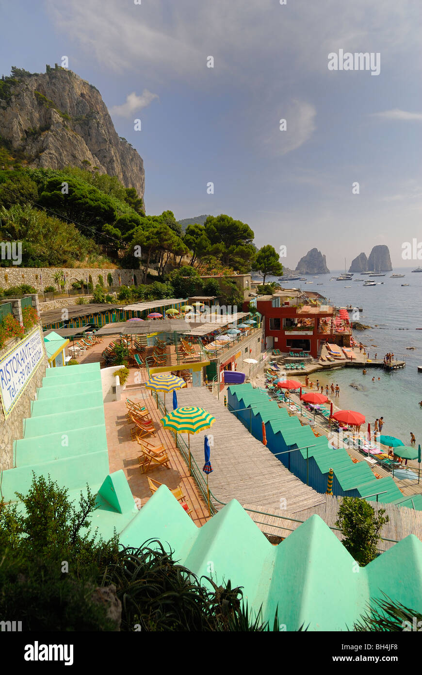 Marina Piccola Capri Stockfotos und -bilder Kaufen - Alamy