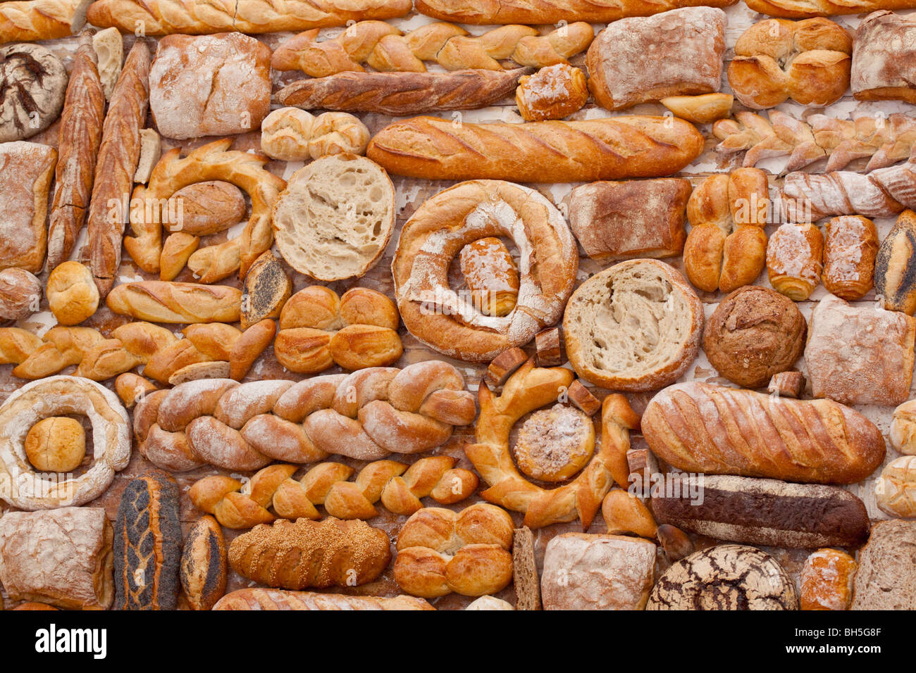 Creation bei Straßburg Food Festival Brot / Frankreich Stockfotografie ...