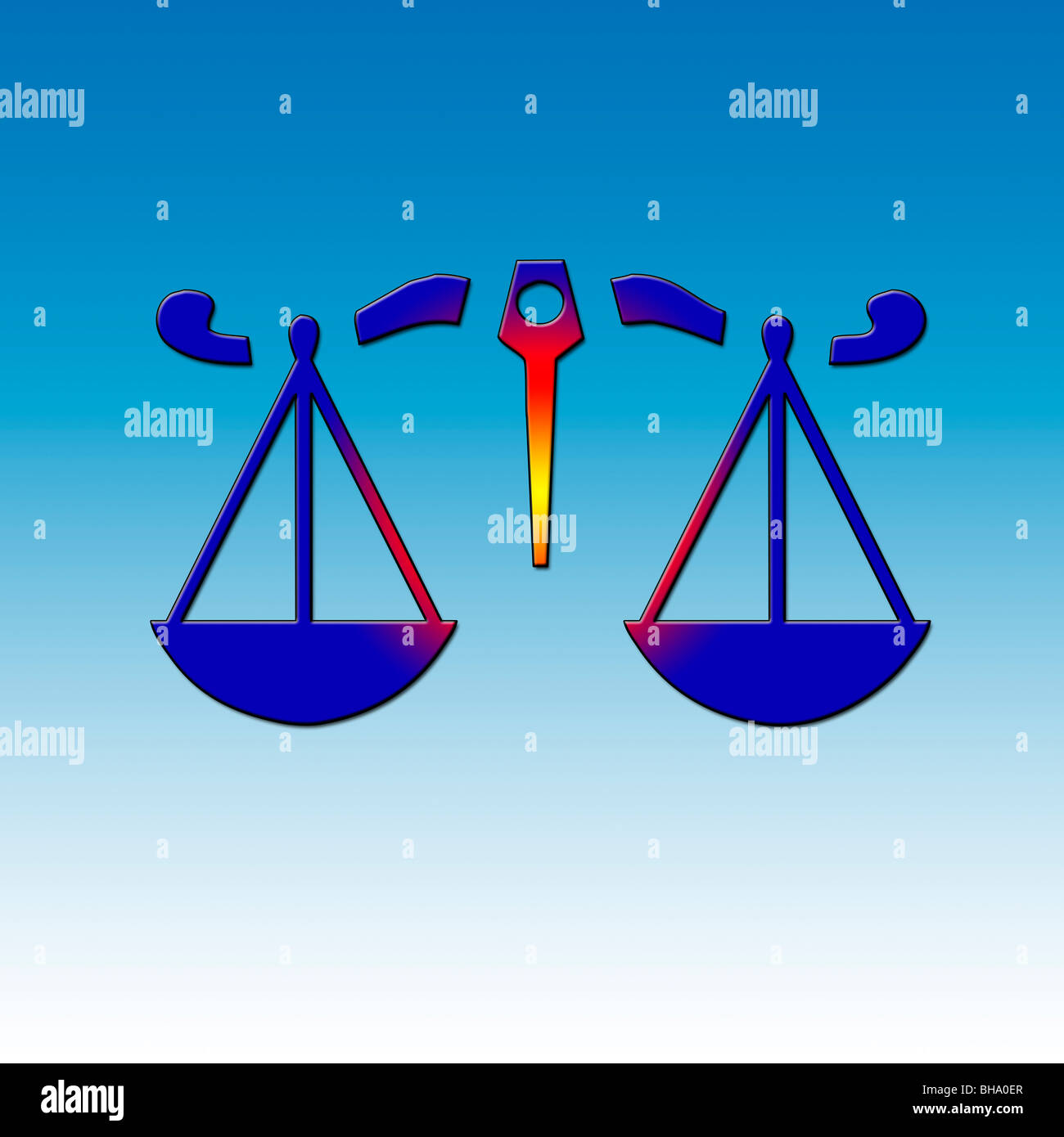 Waage sternzeichen symbol -Fotos und -Bildmaterial in hoher Auflösung – Alamy