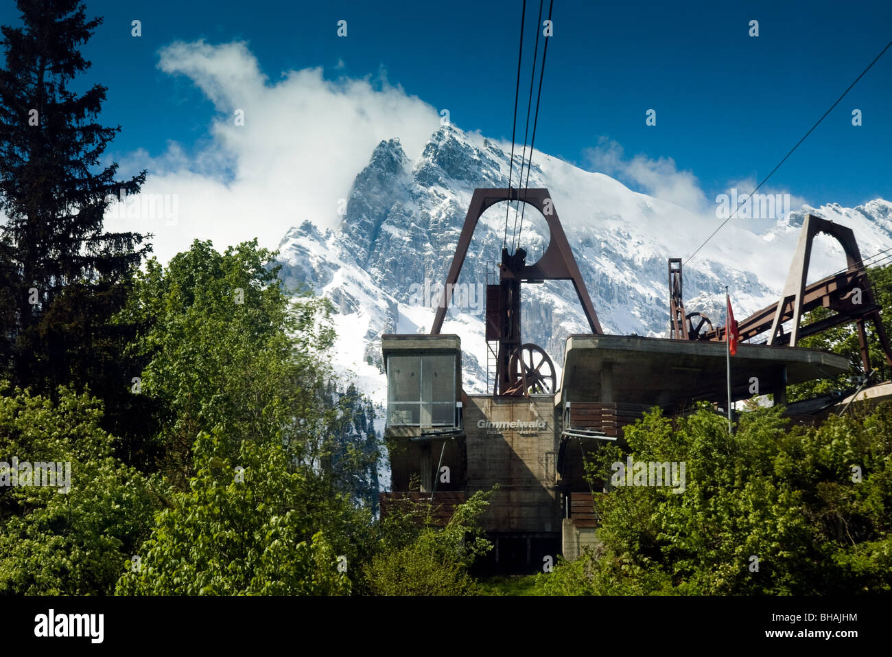 Seilbahn gimmelwald -Fotos und -Bildmaterial in hoher Auflösung – Alamy