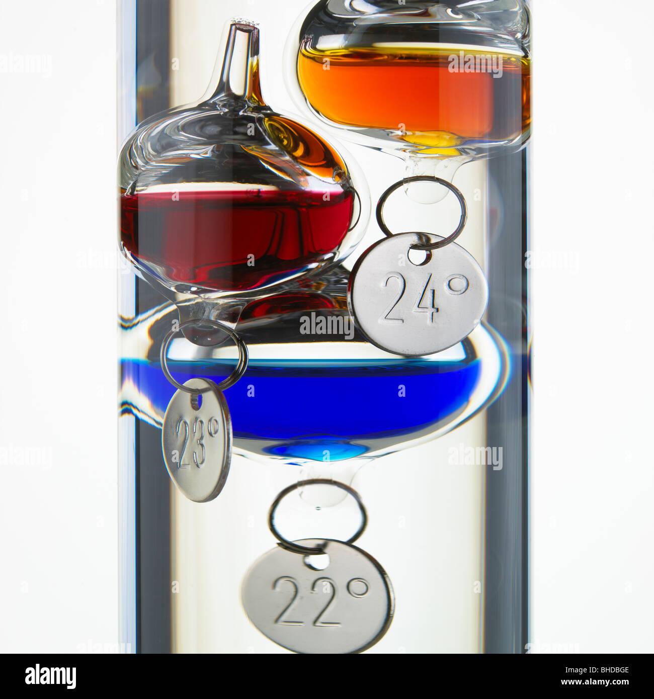 Galileo Thermometer Stockfotos und -bilder Kaufen - Alamy