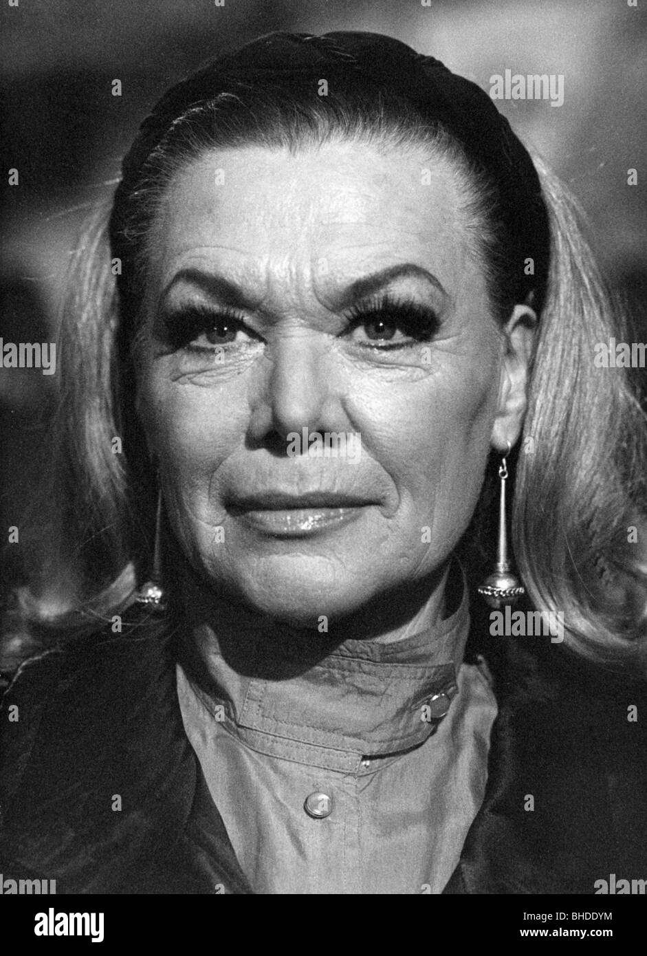 Deutsche schauspielerin ingrid van bergen Schwarzweiß-Stockfotos und ...
