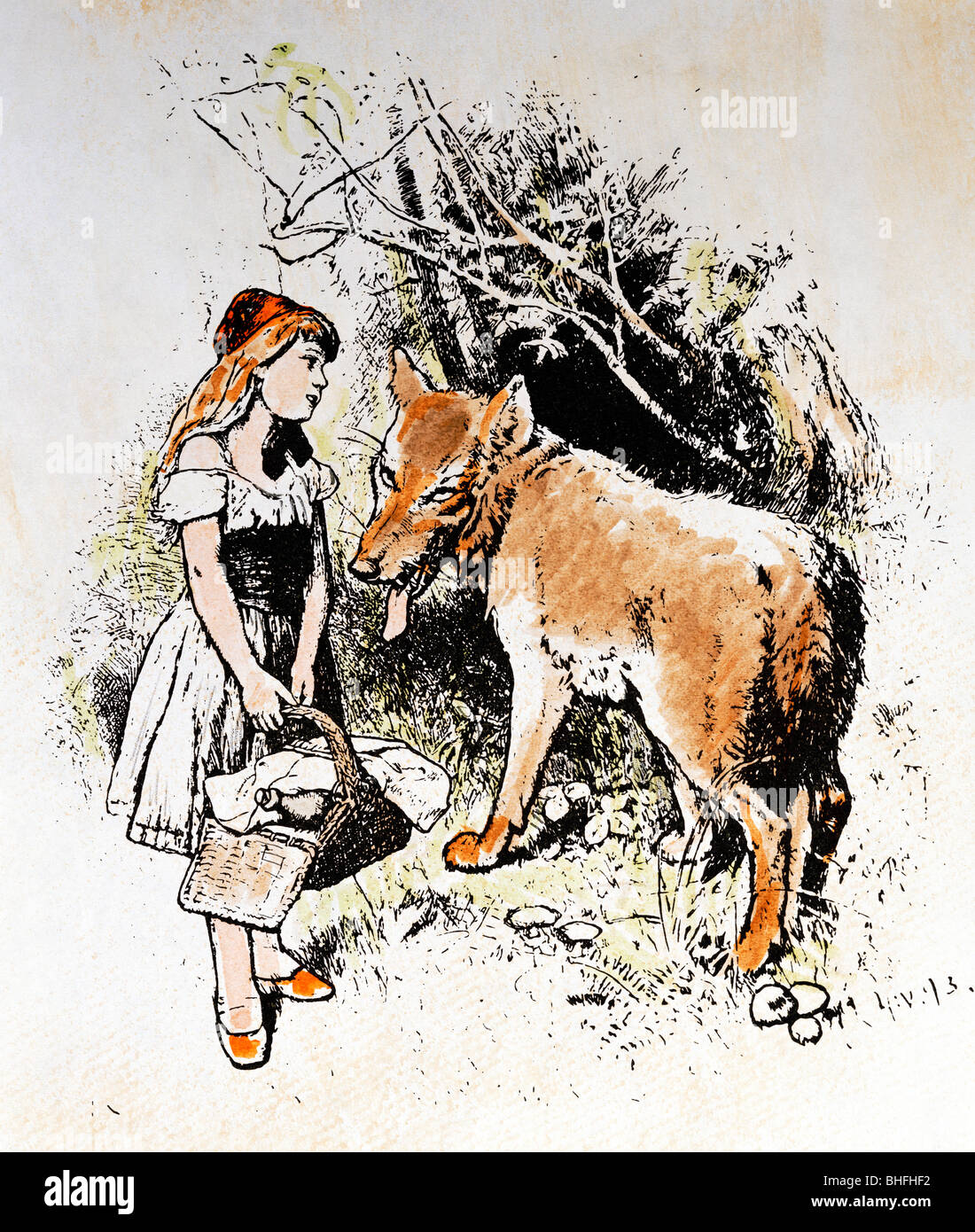 Little red riding hood grimm -Fotos und -Bildmaterial in hoher ...