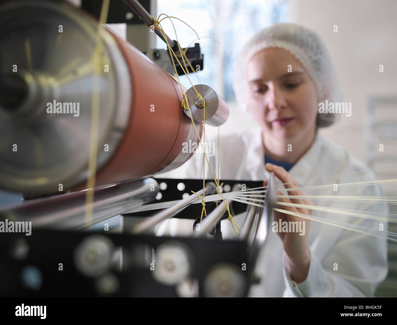 Material zum weben Stockfotos und -bilder Kaufen - Alamy