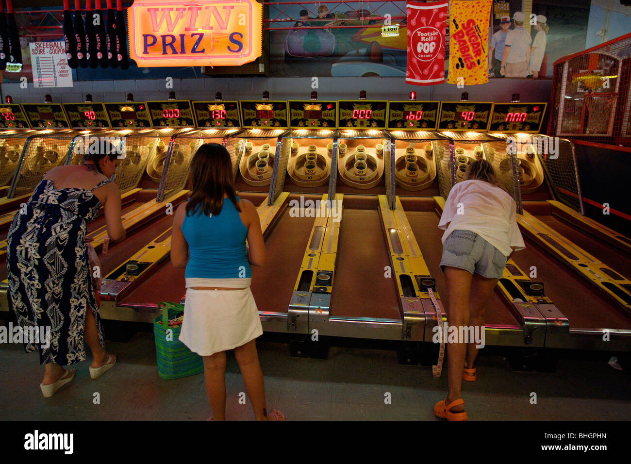 Skeeball spiel -Fotos und -Bildmaterial in hoher Auflösung – Alamy