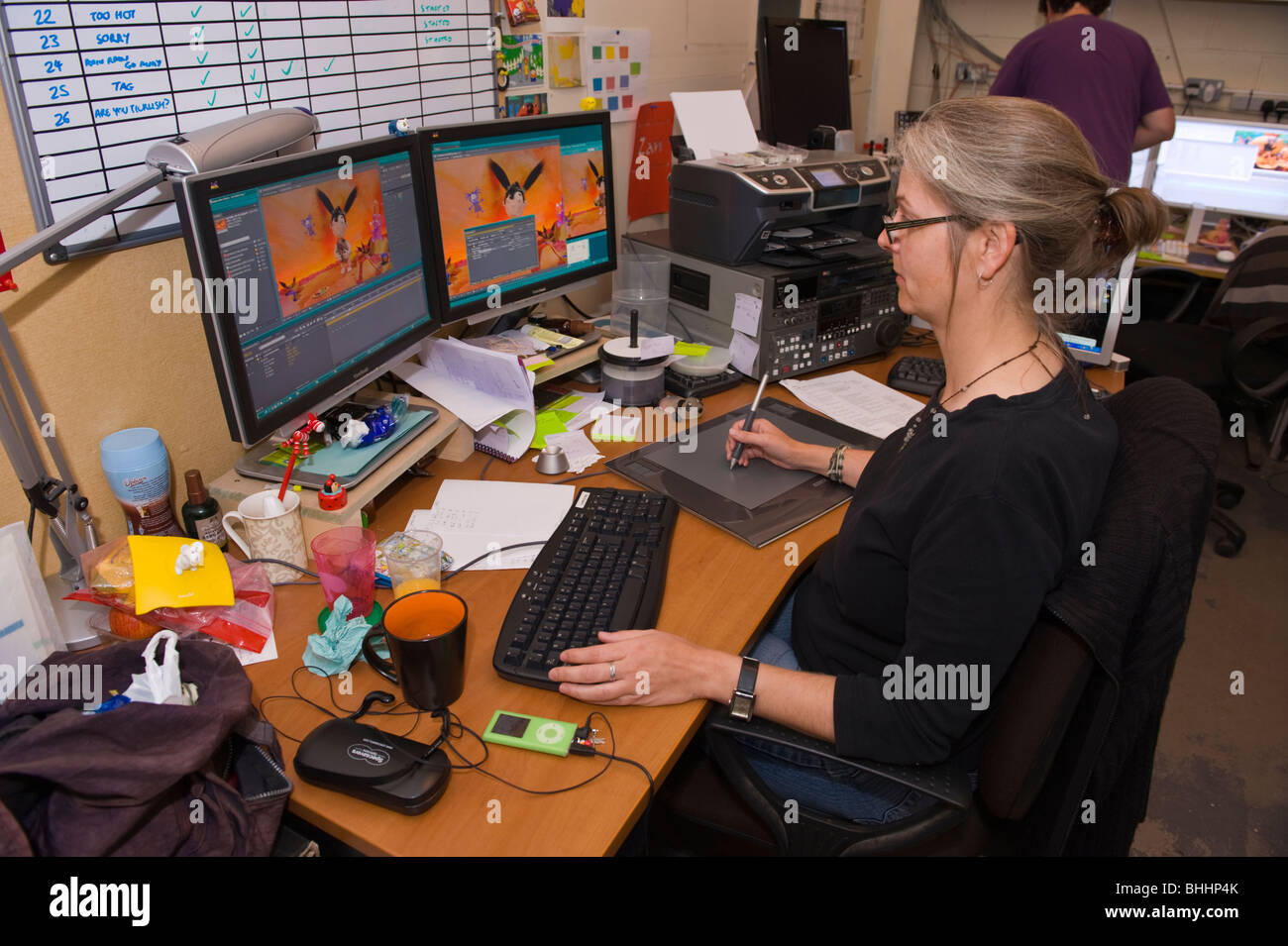 Animazione al computer -Fotos und -Bildmaterial in hoher Auflösung – Alamy