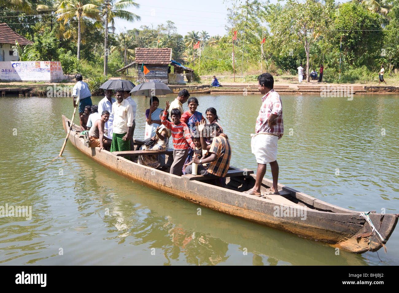 Backwaters of india -Fotos und -Bildmaterial in hoher Auflösung – Alamy