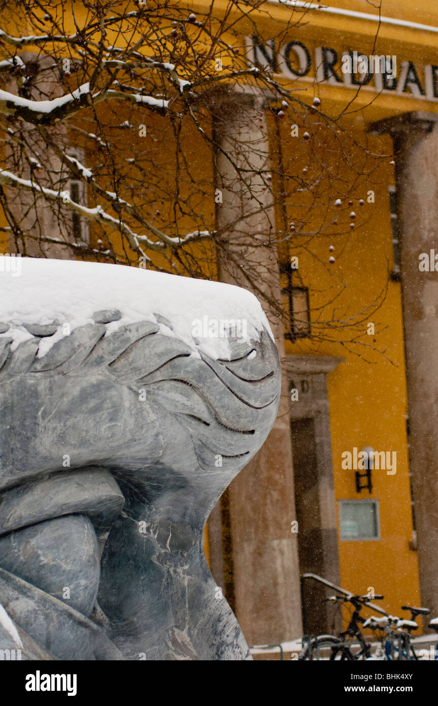 Nordbad badet in München, Deutschland Stockfotografie - Alamy