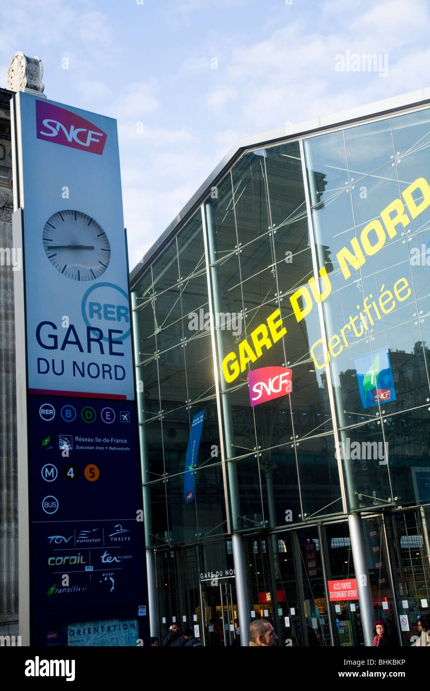 Gare du nord bahnhof in paris -Fotos und -Bildmaterial in hoher ...