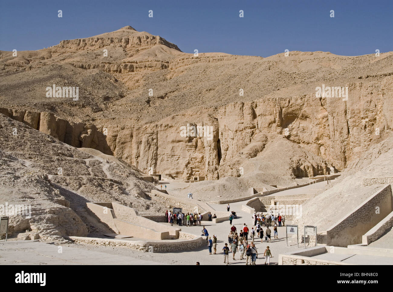 Geographie/Reisen, Ägypten, Luxor, Tal der Könige, Eingang zu den ...