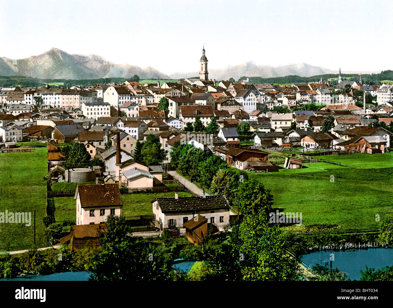 Germany upper bavaria traunstein town -Fotos und -Bildmaterial in hoher ...