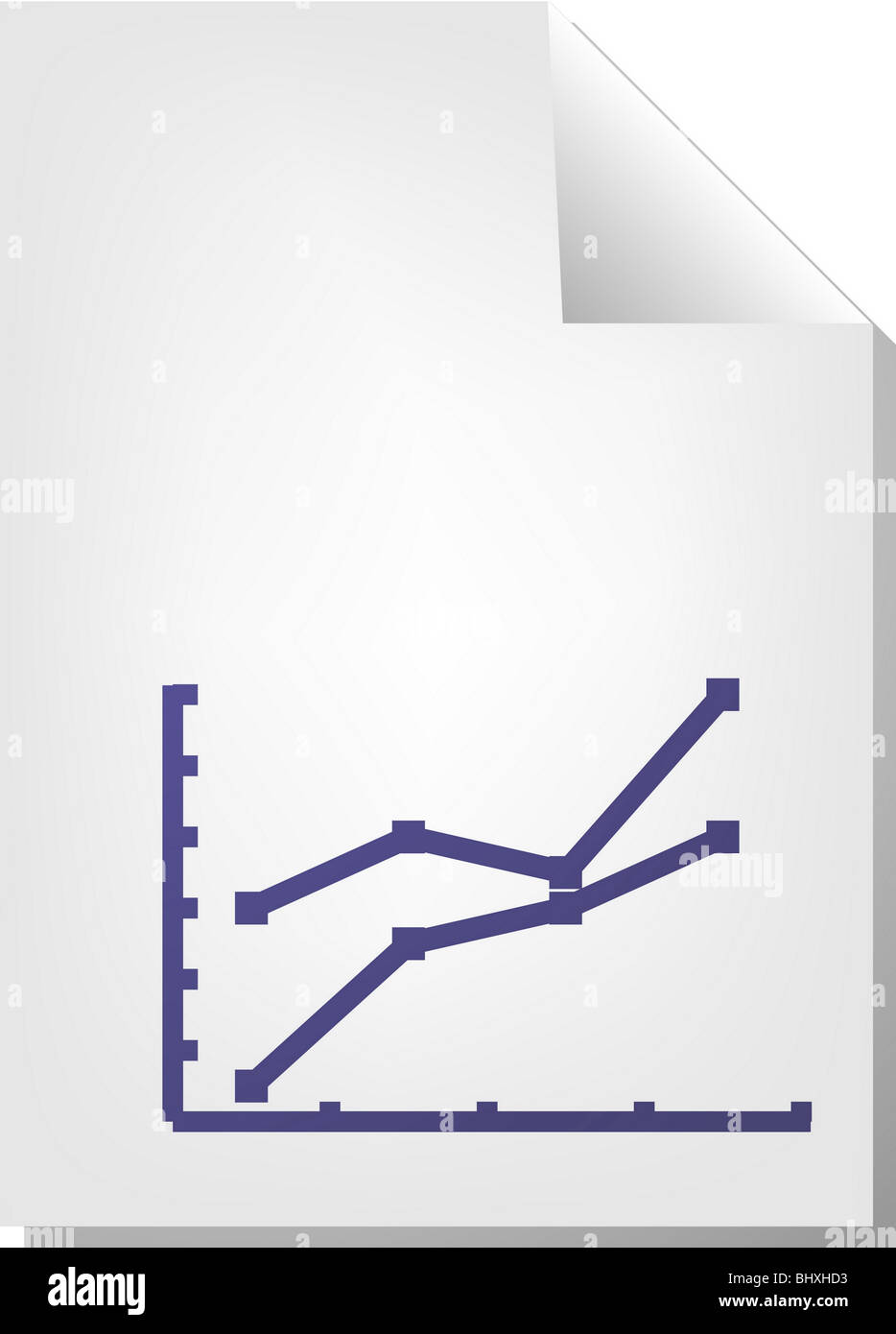 Dokument-Datei Typ Symbol Abbildung clipart Stockfotografie - Alamy
