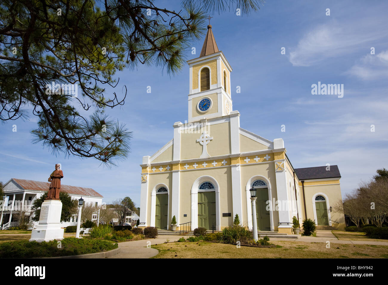 Katholische Kirche St. Martin de Tours, St. Martinville, Louisiana ...