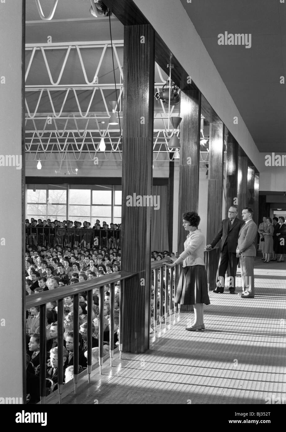 Tapton Hall Secondary Modern School, Sheffield, South Yorkshire, 1960 ...