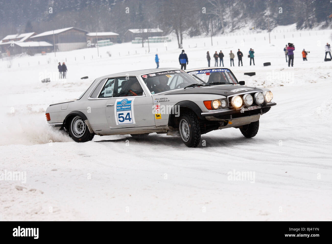 Mercedes 500 SLC Rallye, Baujahr 1980, ehemalige Rallye-WM-Auto von ...