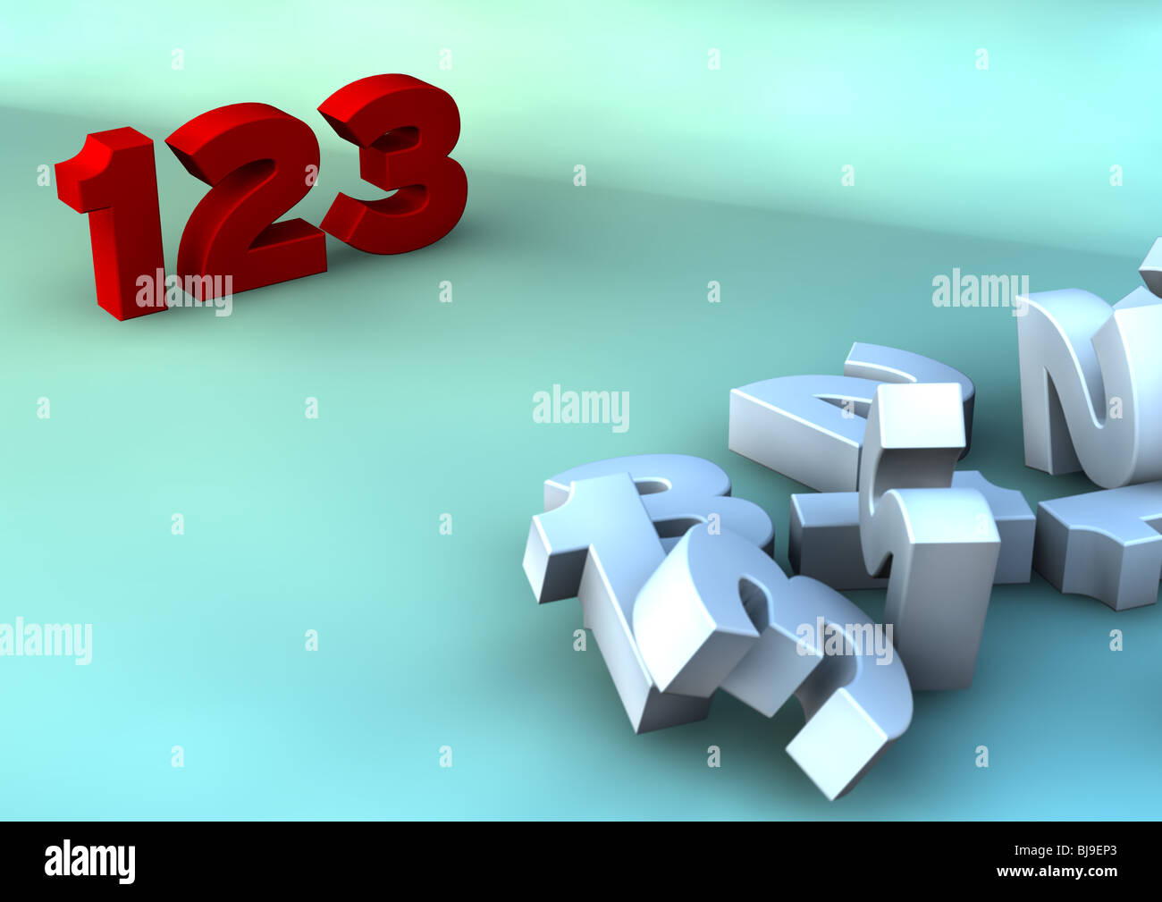 123 numbers -Fotos und -Bildmaterial in hoher Auflösung – Alamy