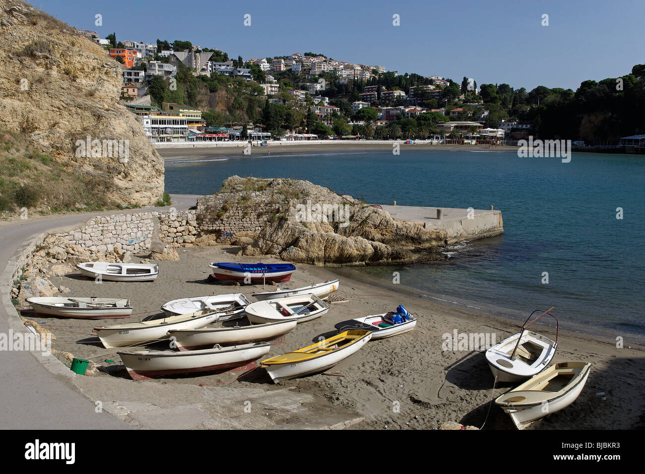 Ulcinj Beach Stockfotos und -bilder Kaufen - Alamy