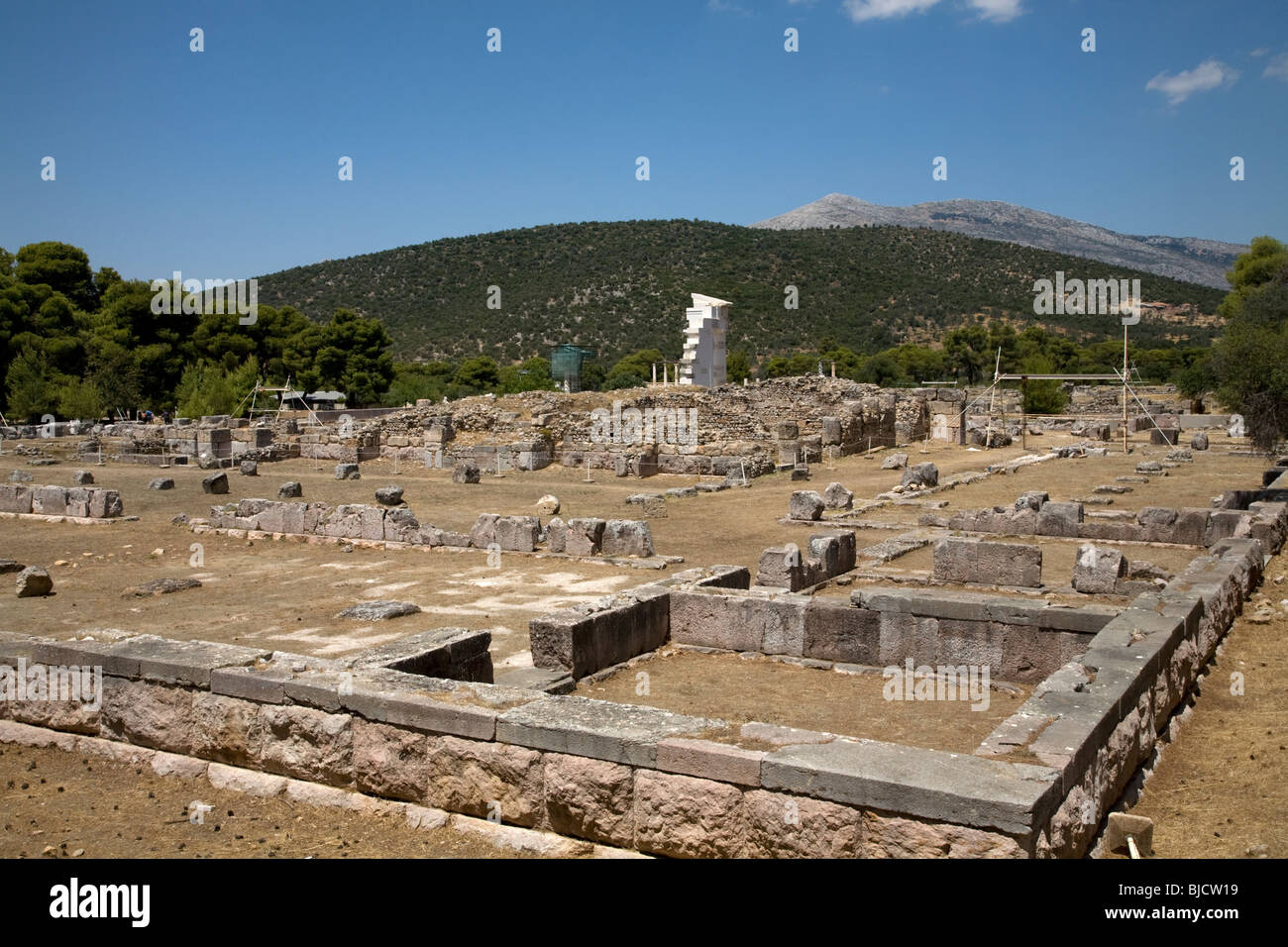 Heiligtum des Asklepios Epidaurus Peloponnes Griechenland ...