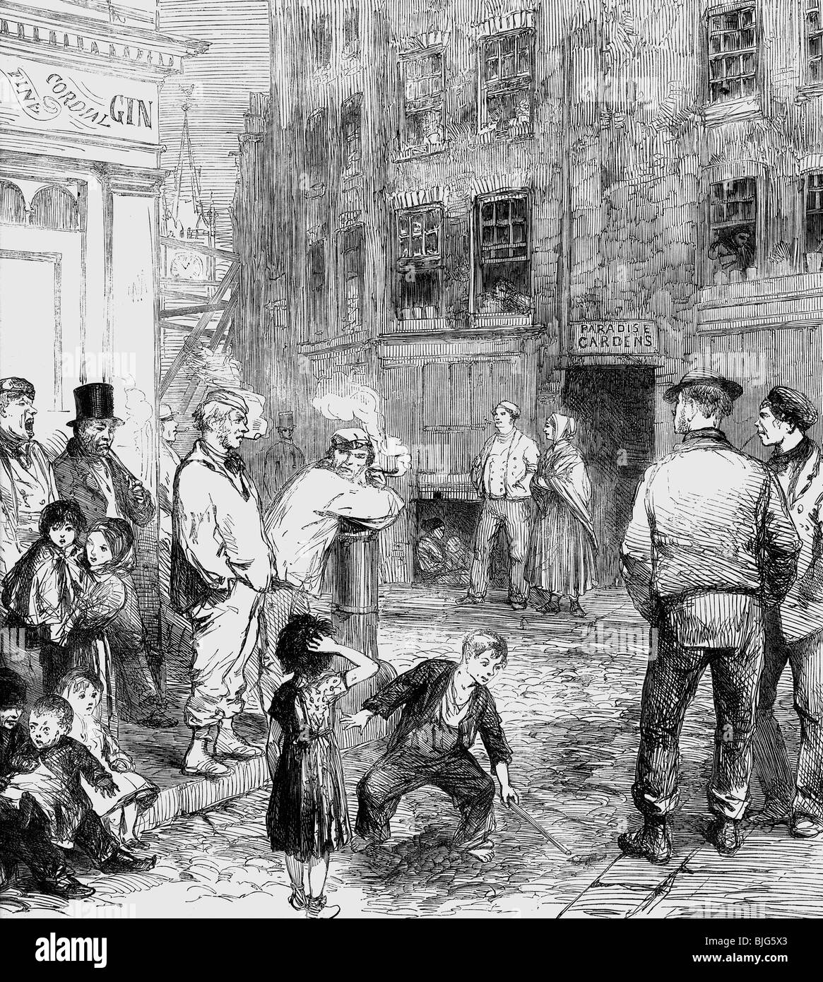 Slums London Stockfotos und -bilder Kaufen - Alamy