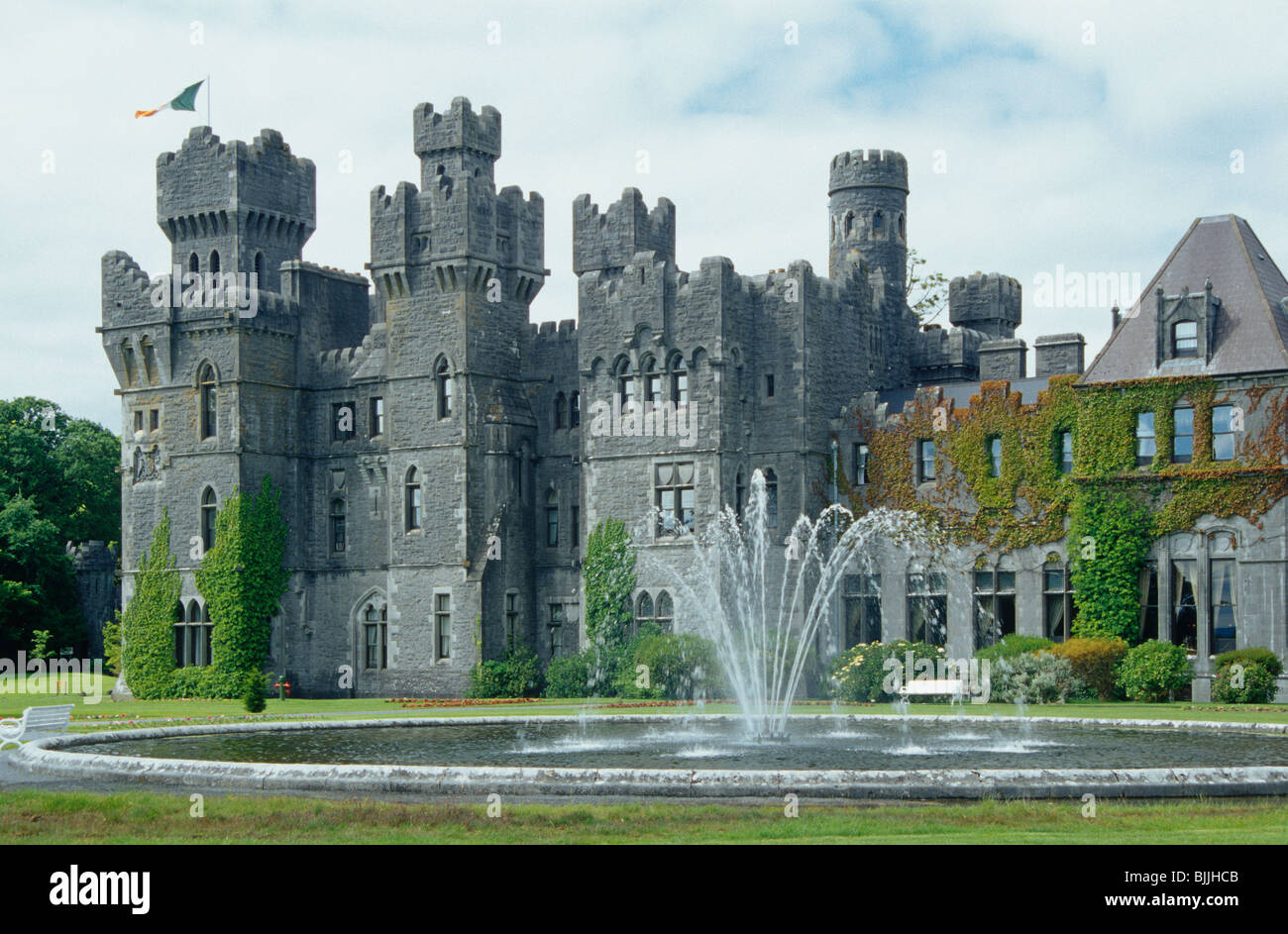 Ashford Castle County Mayo Stockfotografie - Alamy