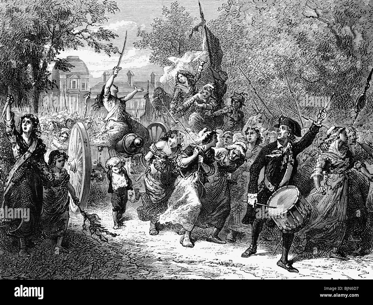 Versailles 1789 Stockfotos & Versailles 1789 Bilder - Alamy