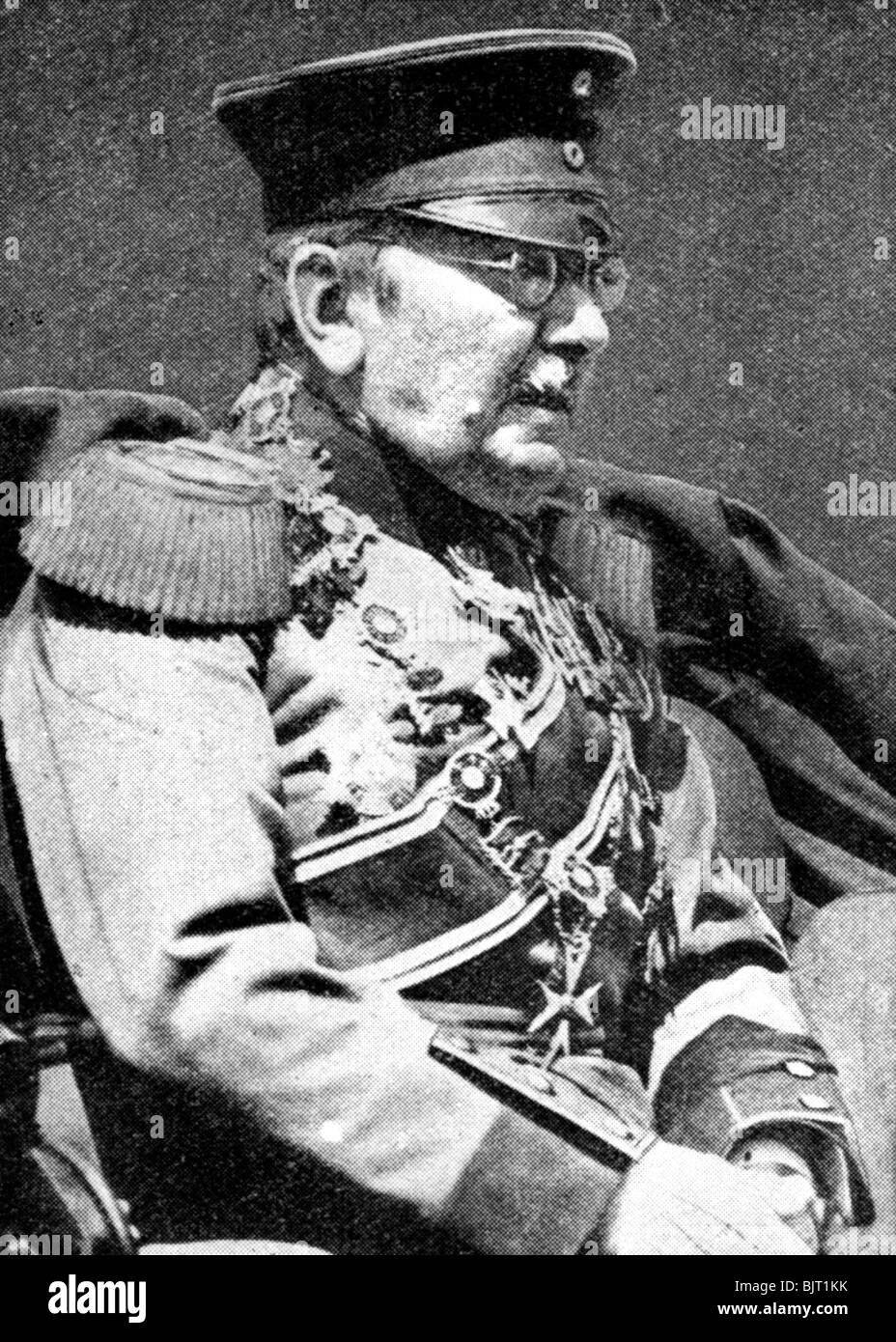 Feldmarschall von der Goltz, Preußischer Soldat, der Erste Weltkrieg ...