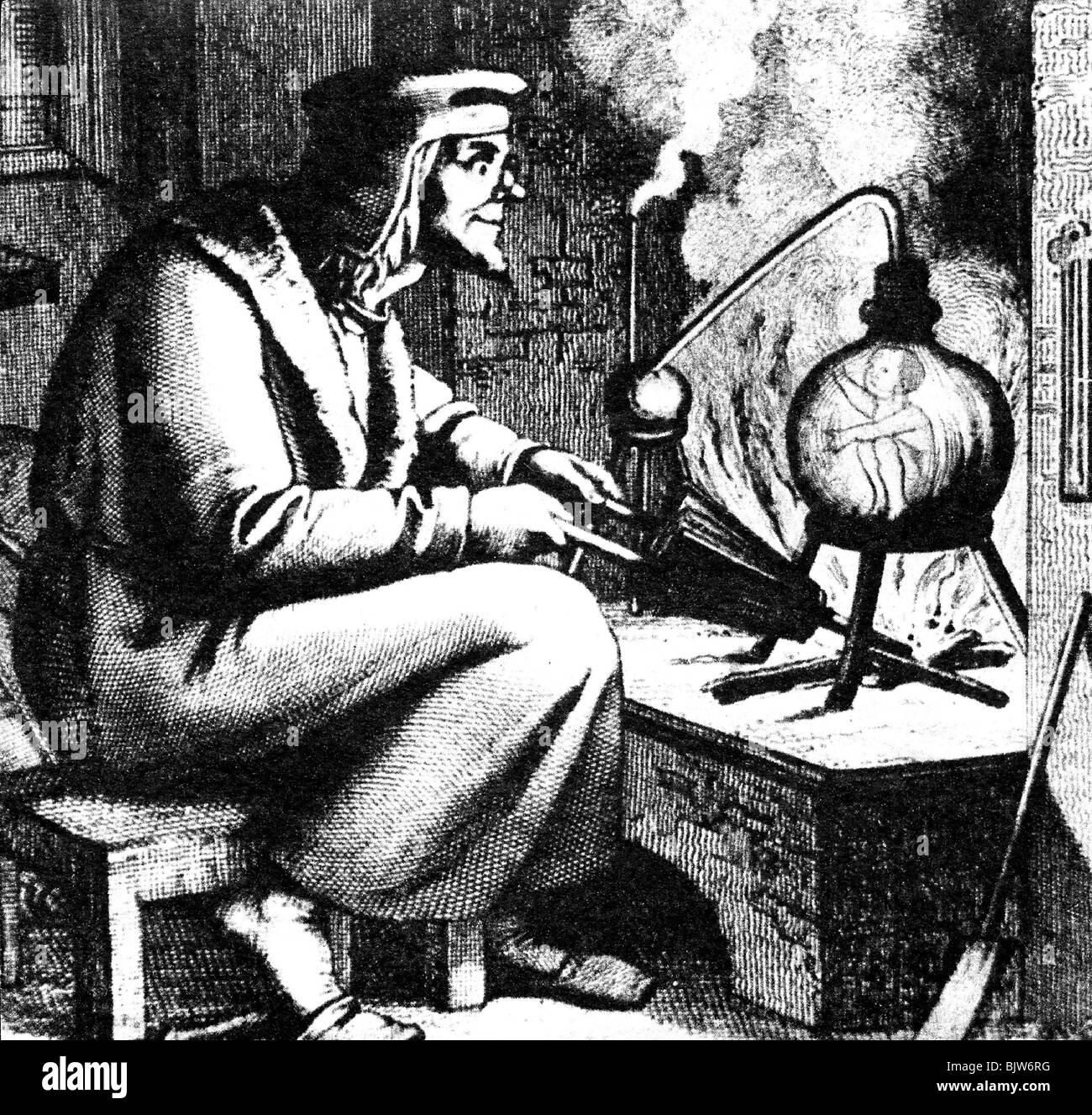 Mittelalterliche Alchemie Stockfotos & Mittelalterliche Alchemie Bilder ...